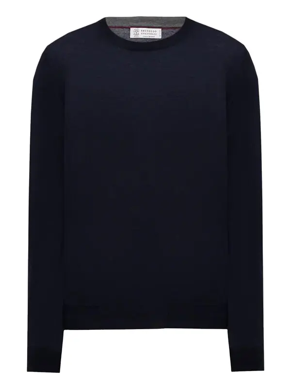 Brunello Cucinelli Wool Sweater - Blue