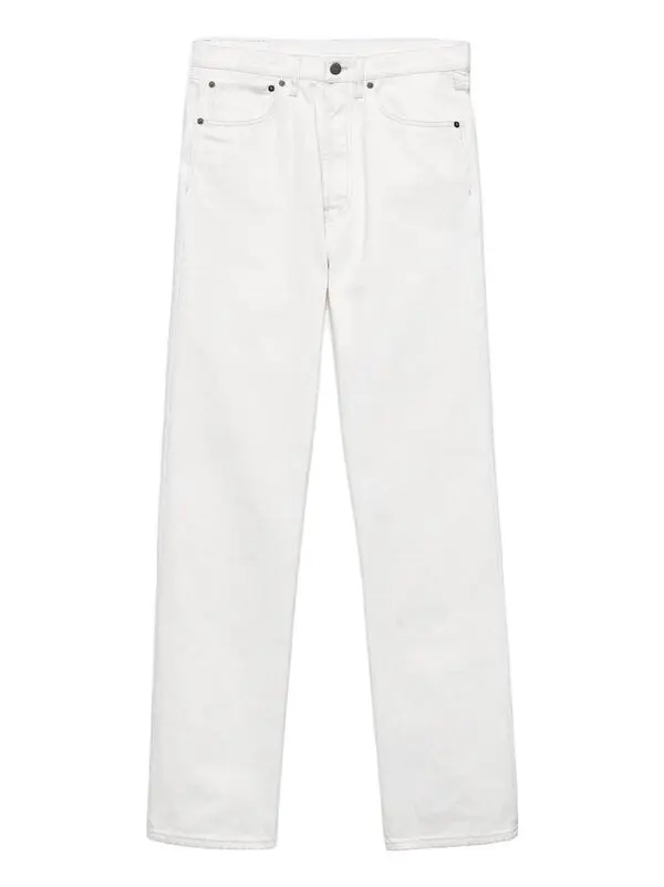 Prada Classic Denim Jeans - White