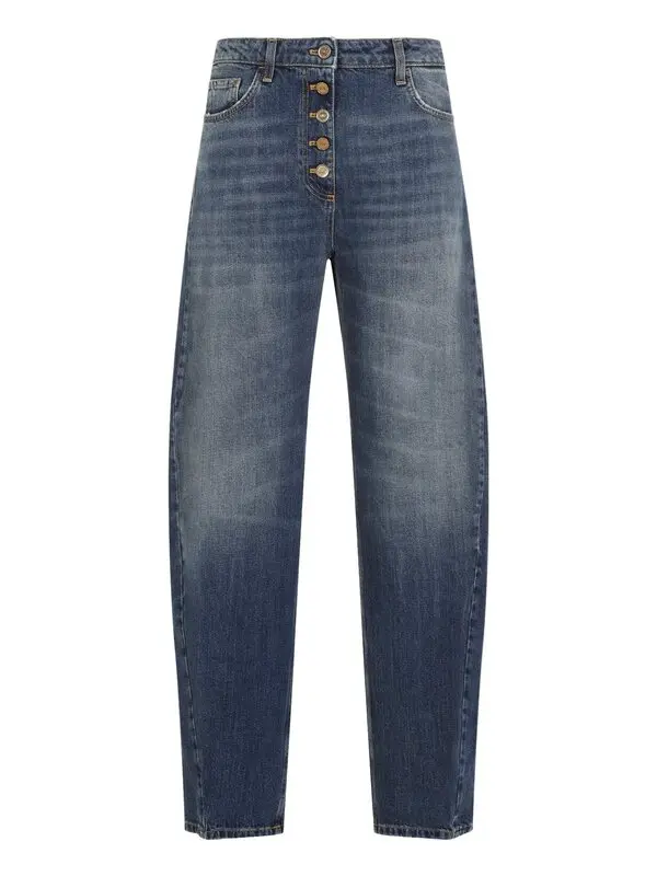 Elisabetta Franchi Cotton Jeans - Blue