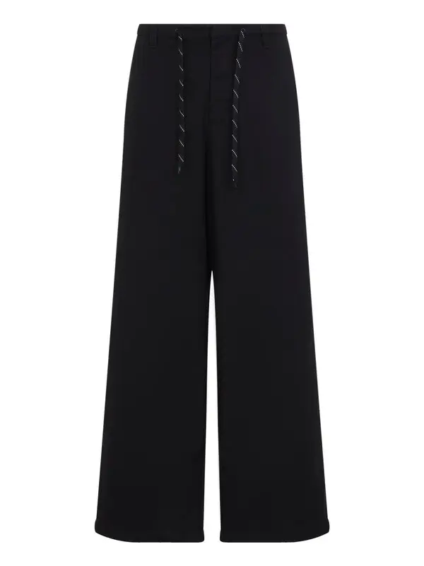 Balenciaga Cotton Chino Pants - Black