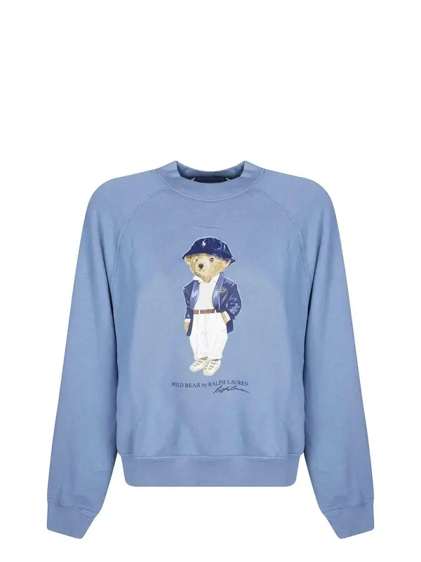Polo Ralph Lauren Polo-inspired Crewneck Sweatshirt - Blu