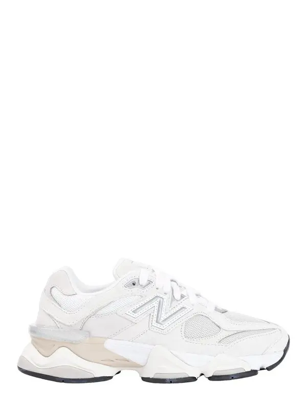 NEW BALANCE 9060 Suede Mesh Sneaker - White