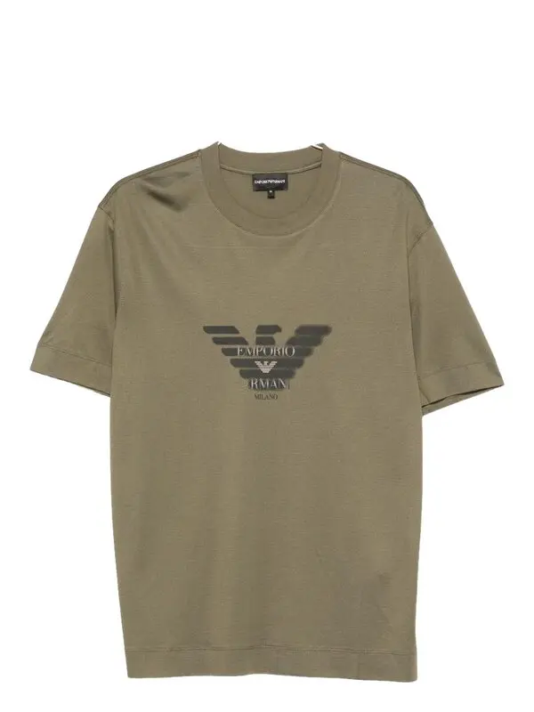 Emporio Armani Logo T-shirt - Green