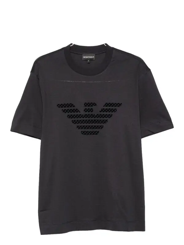 Emporio Armani Logo T-shirt - Blue