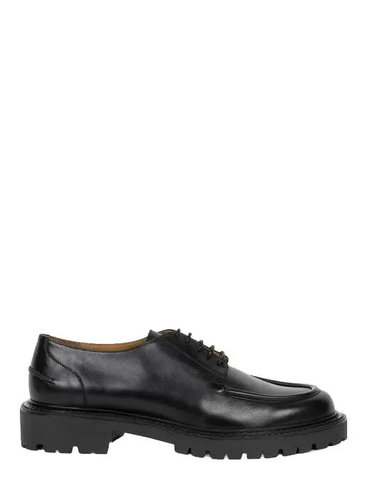 BOBBIES Abel Derbies With Platform - Intense Black