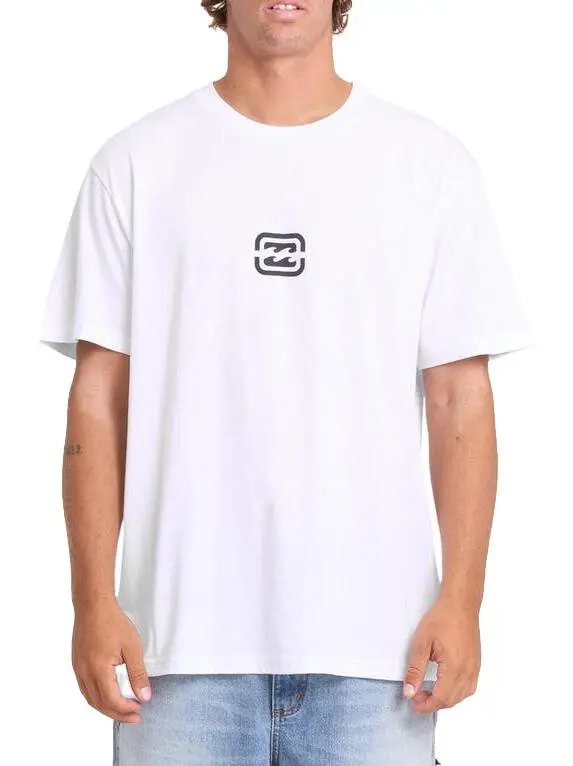 BILLABONG Mainstay Premium Graphic T-shirt - White