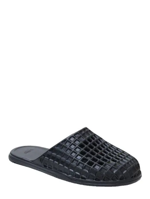 LUSSO CLOUD Rosa Slide - Jet Black