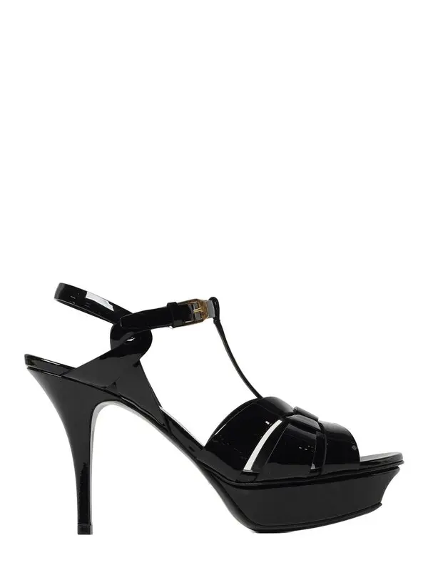 Saint Laurent Heeled Sandal - Black