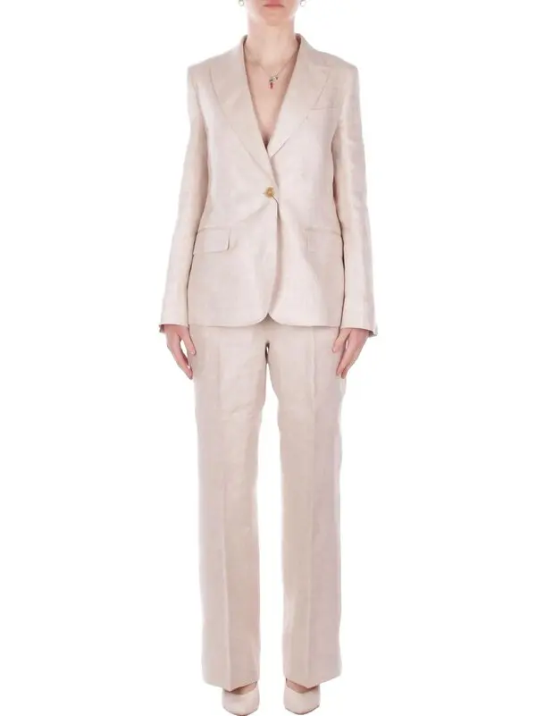 Max Mara Pants Beige - Cream