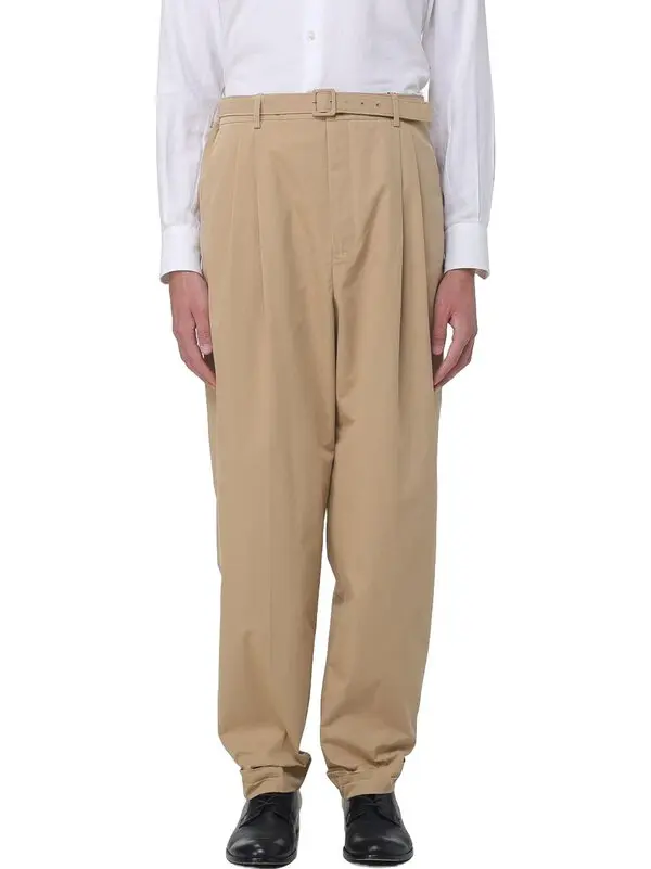 Saint Laurent Pants Beige - Cream