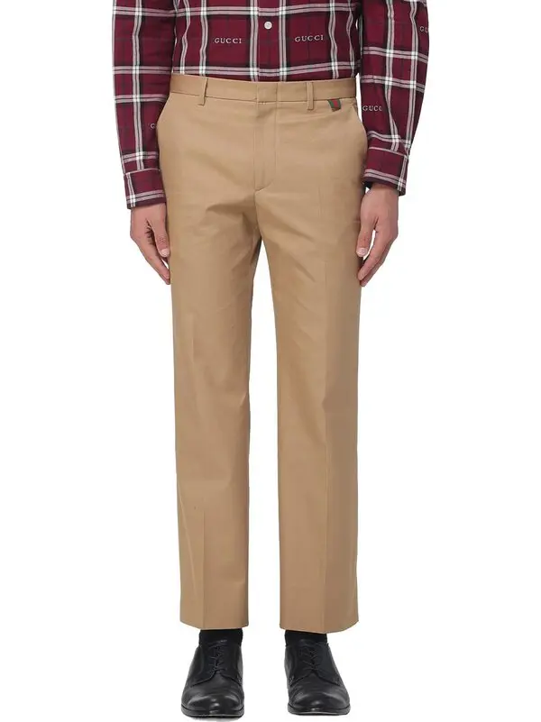 Gucci Pants Camel - Brown