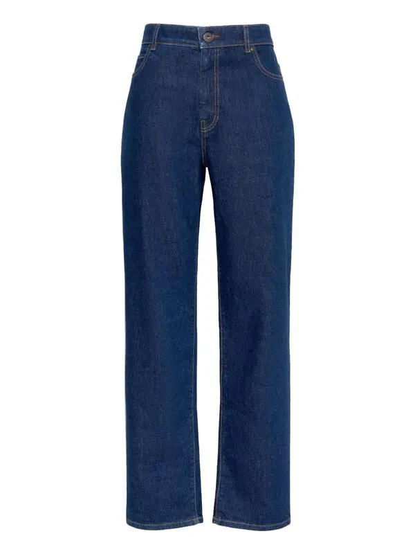 Max Mara Straight-leg Denim Jeans - Navy