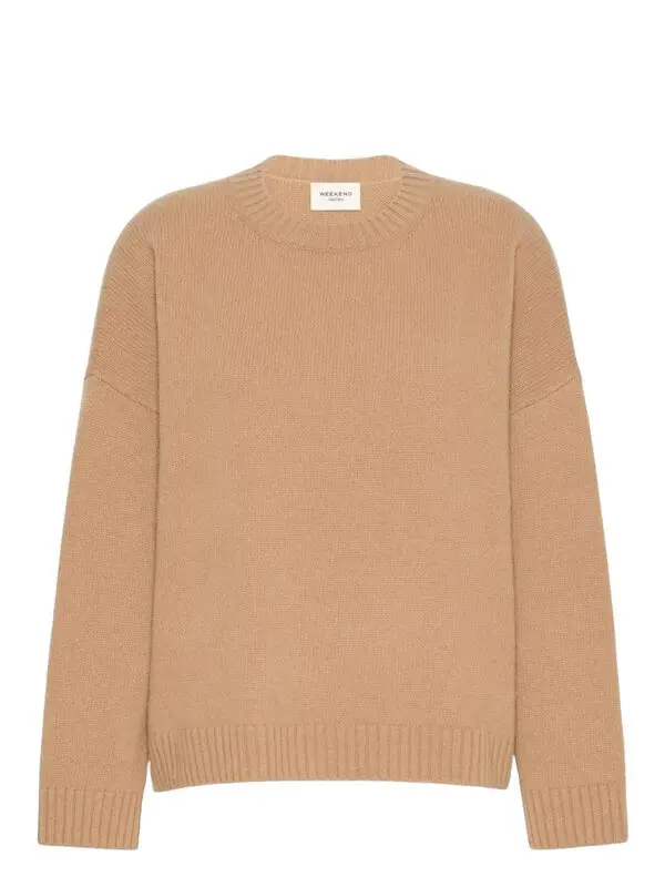 Max Mara Oversized Wool Jumper - Camel