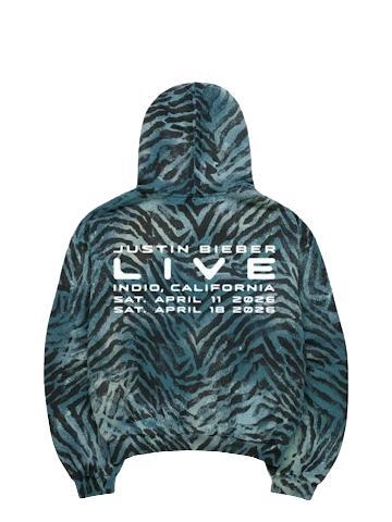 SKYLRK Skylar Lyzebra Print Hoodie - Multicolor