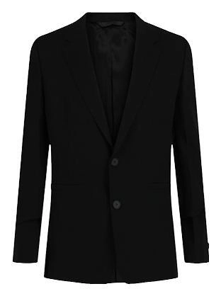 Givenchy Slim Fit Singlebreasted Wool Blazer - Black