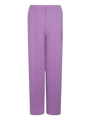 FERRAGAMO Straight-leg Trousers - Purple