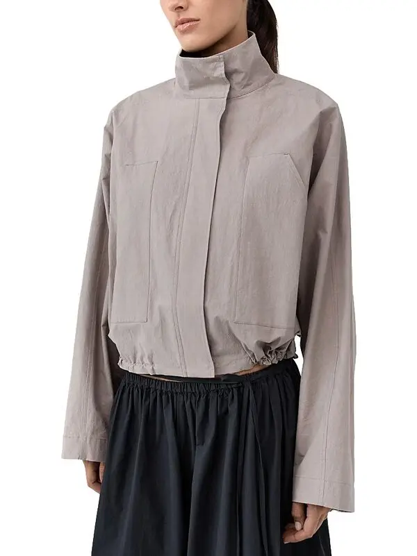 ST. AGNI Technical Cotton Carpenter Jacket - Grey Stone