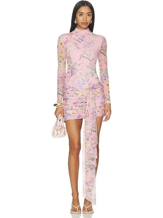 PatBO Heather Mini Dress - Pink