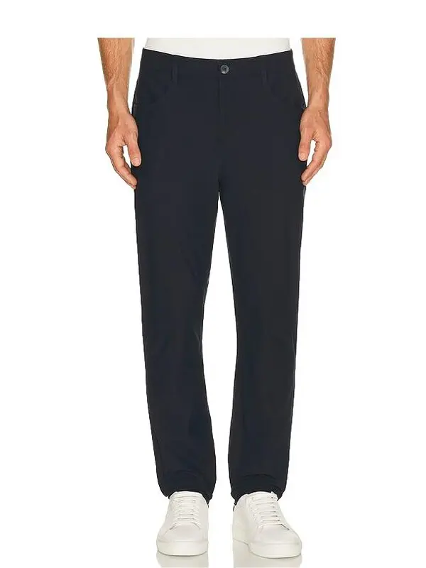 Vuori Meta Athletic Slim Fit Pant In Blue - Ink