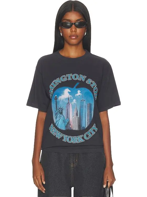 REMINGTON STONE Bad Apple Graphic Tee - Black