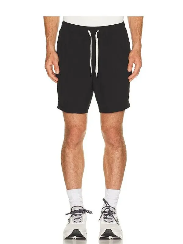 Vuori Kore Lined 7-inch Lined Short - Black