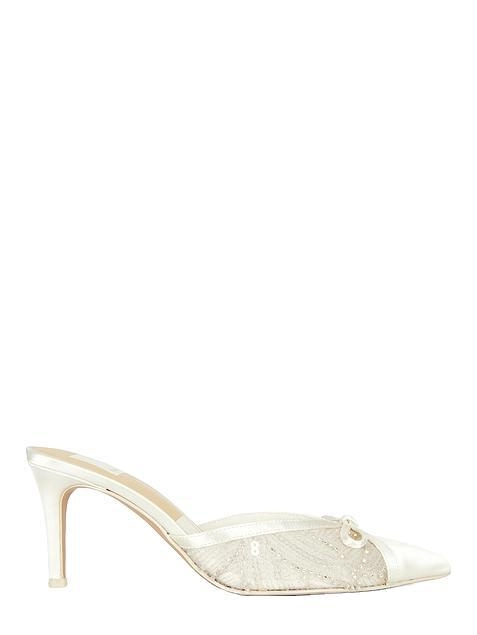 Dolce Vita Emmet Mule Pump With Bow Detailing - Soft White
