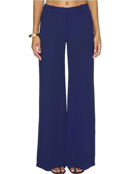 Amanda Uprichard Saddler Pants - Navy