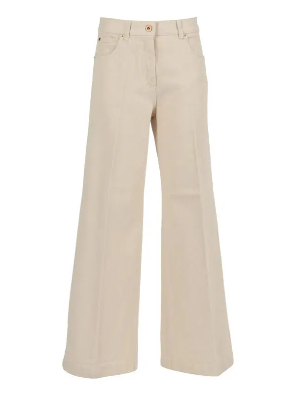 Aspesi Belted Track Pants With Ruched Detailing - Nude