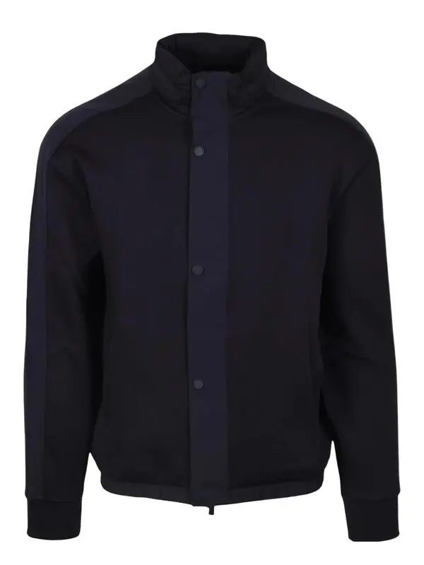 Armani Exchange Long Sleeve Hooded Jacket - Black