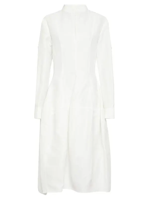 Bottega Veneta V-neck Dress - White