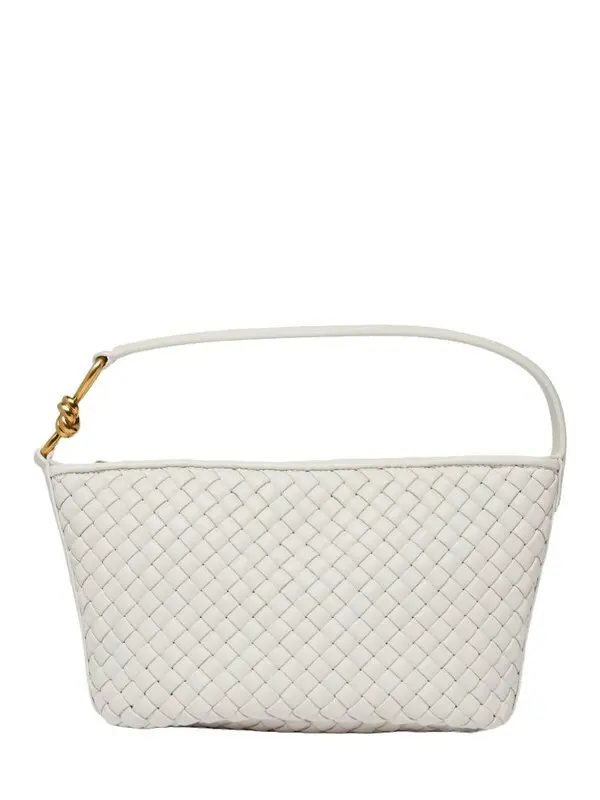 Bottega Veneta Small Knot Shoulder Bag - White