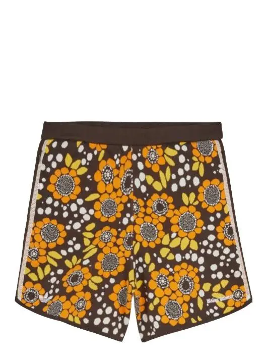 ADIDAS ORIGINALS X Wales Bonner Knit Floral Shorts - Multi-color