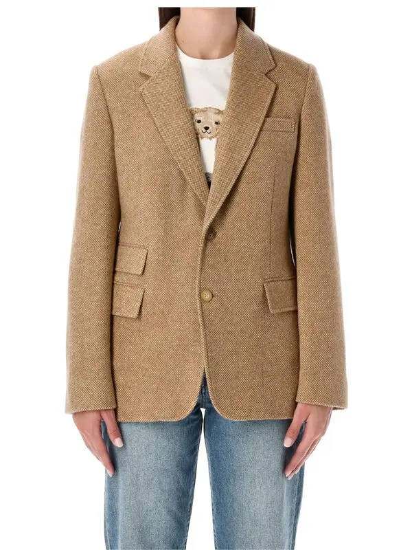 Ralph Lauren Eli Basket-weave Tweed Jacket - Multicolor