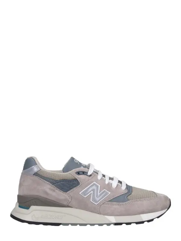 NEW BALANCE 998 Core Lace-up Sneakers - Gray