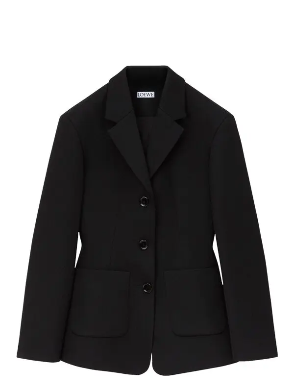 Loewe Woolen Jacket - Black