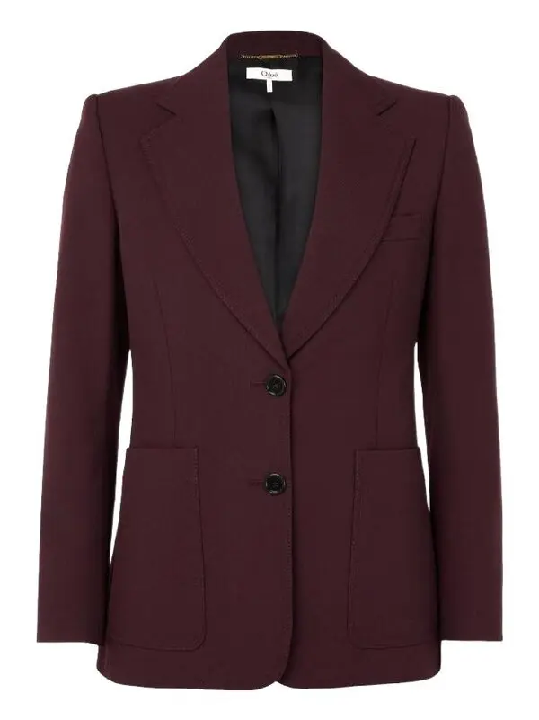 Chloé Single-buttoned Blazer - Black