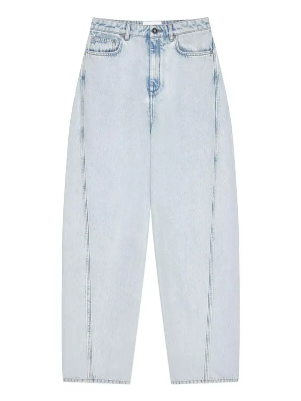 Givenchy Denim Pants With Belt Loops - White