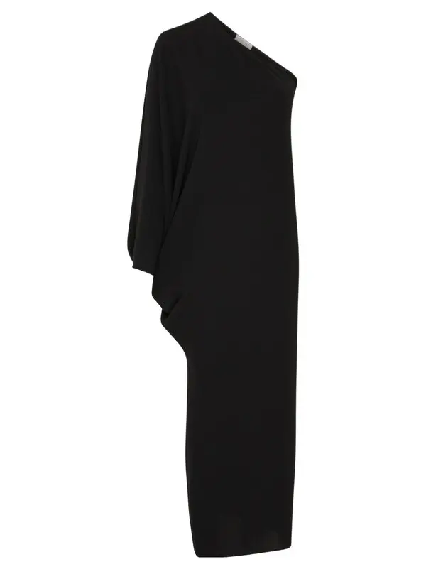 THE ROW One-sleeved Dress - Black