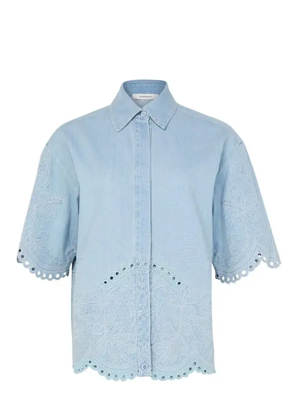 Zimmermann Daylight Denim Shirt - Blue