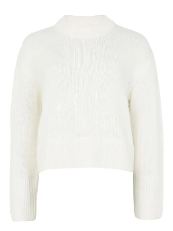 LISA YANG Sony Crew Neck Sweater - White