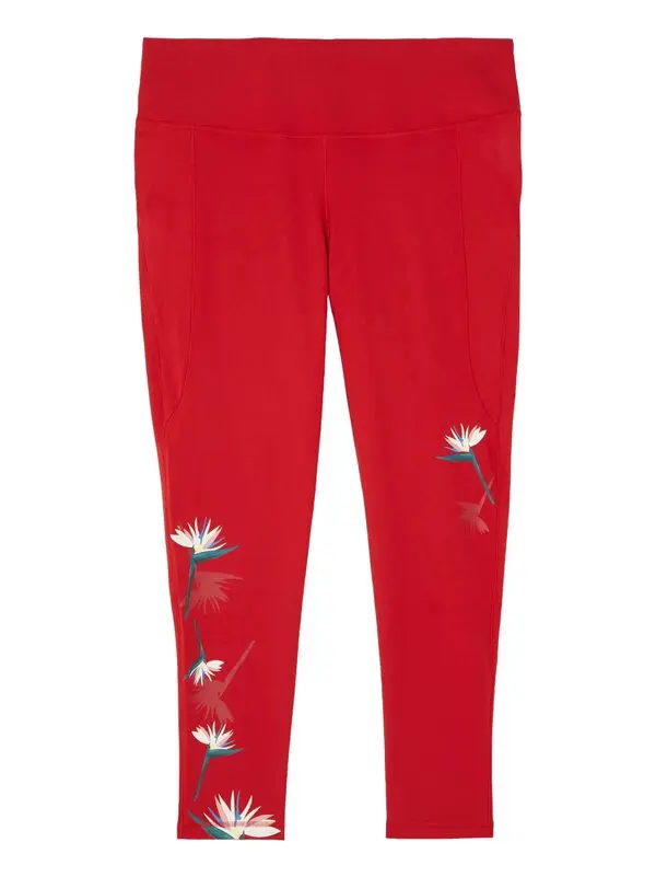 ADIDAS ORIGINALS Floral Print Leggings - Powerred