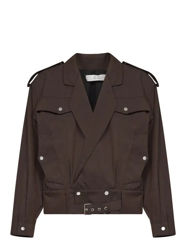 Co Long-sleeve Casual Jacket - Black