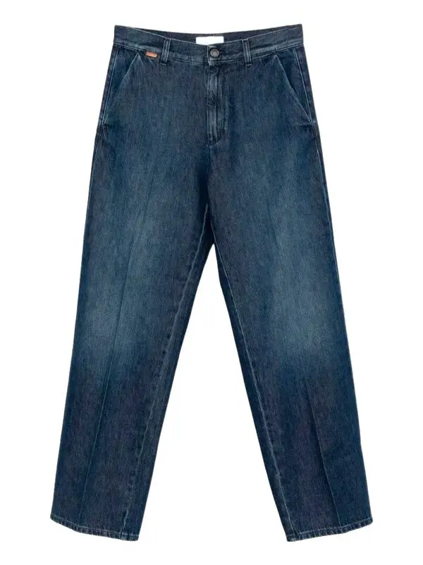 LARDINI Straight-leg Jeans - Navy