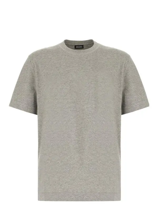 Zegna Crew Neck T-shirt - Grey
