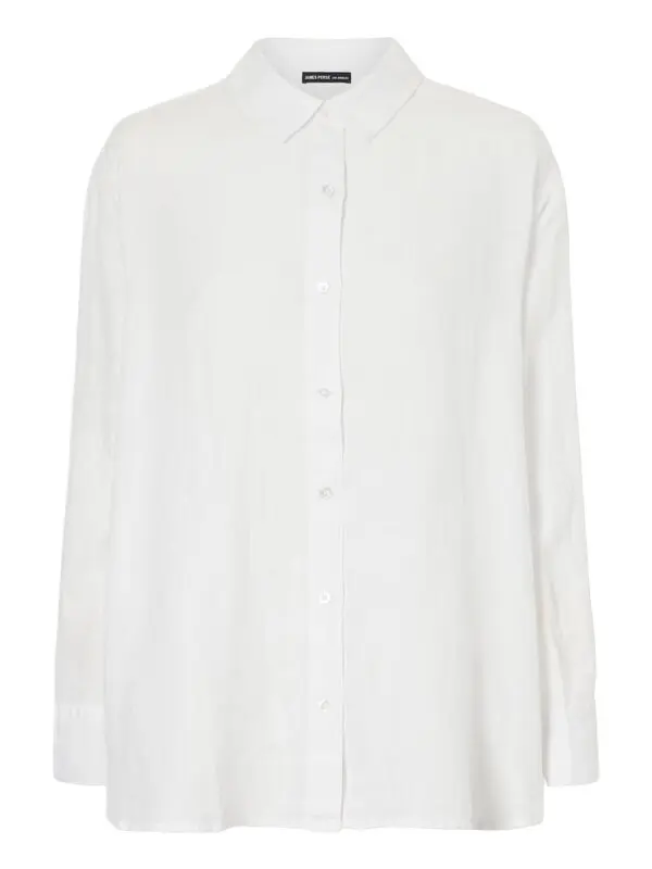 JAMES PERSE Linen-canvas Shirt - No