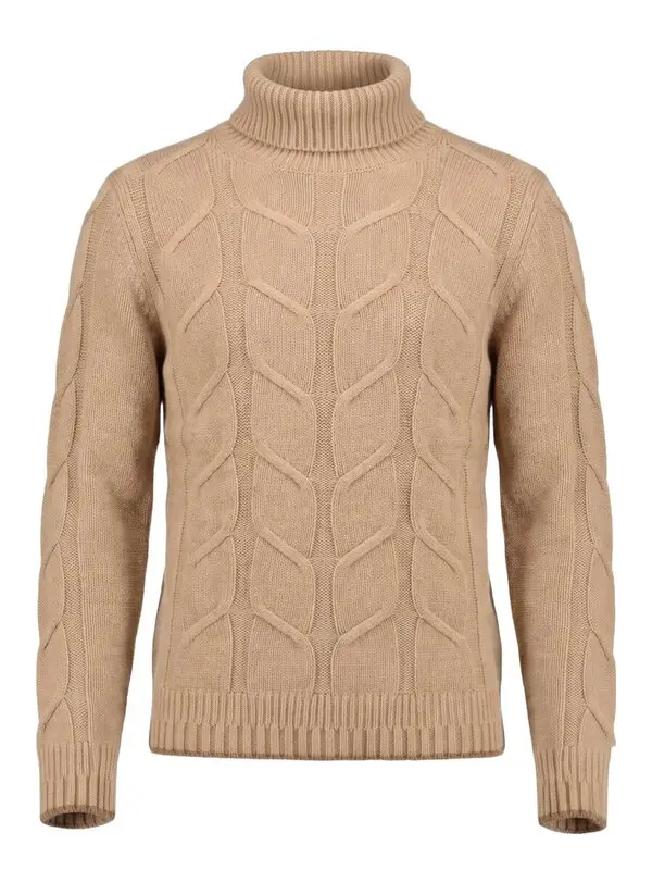 Altea Cable-knit Wool Sweater - Beige