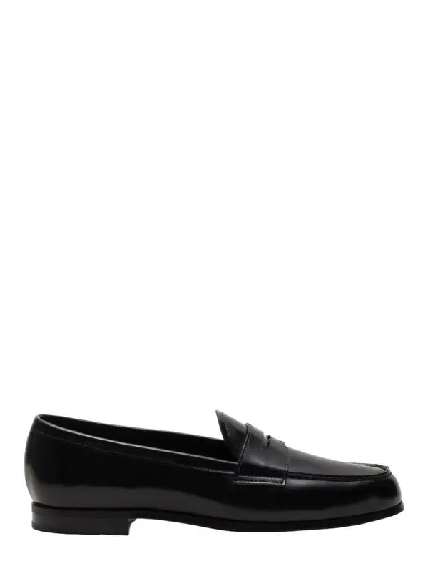 Church's Natalie Polished-leather Loafers - Black