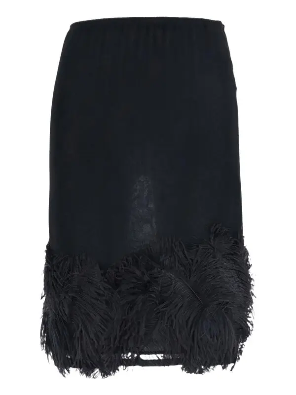 SEMICOUTURE Camilla Ramage Lace Skirt - Y69p