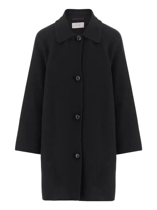 THE ROW Long-sleeved Coat - Black