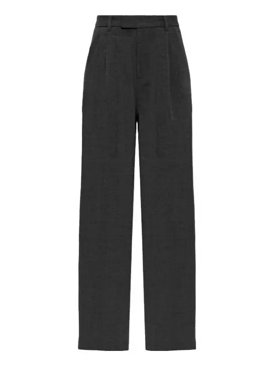SELF-PORTRAIT High-waist Tailored Trousers - Grey